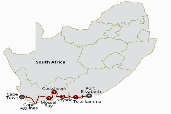 Garden Route Splendour 2020 - 2021 - Cullinan Guided Journeys